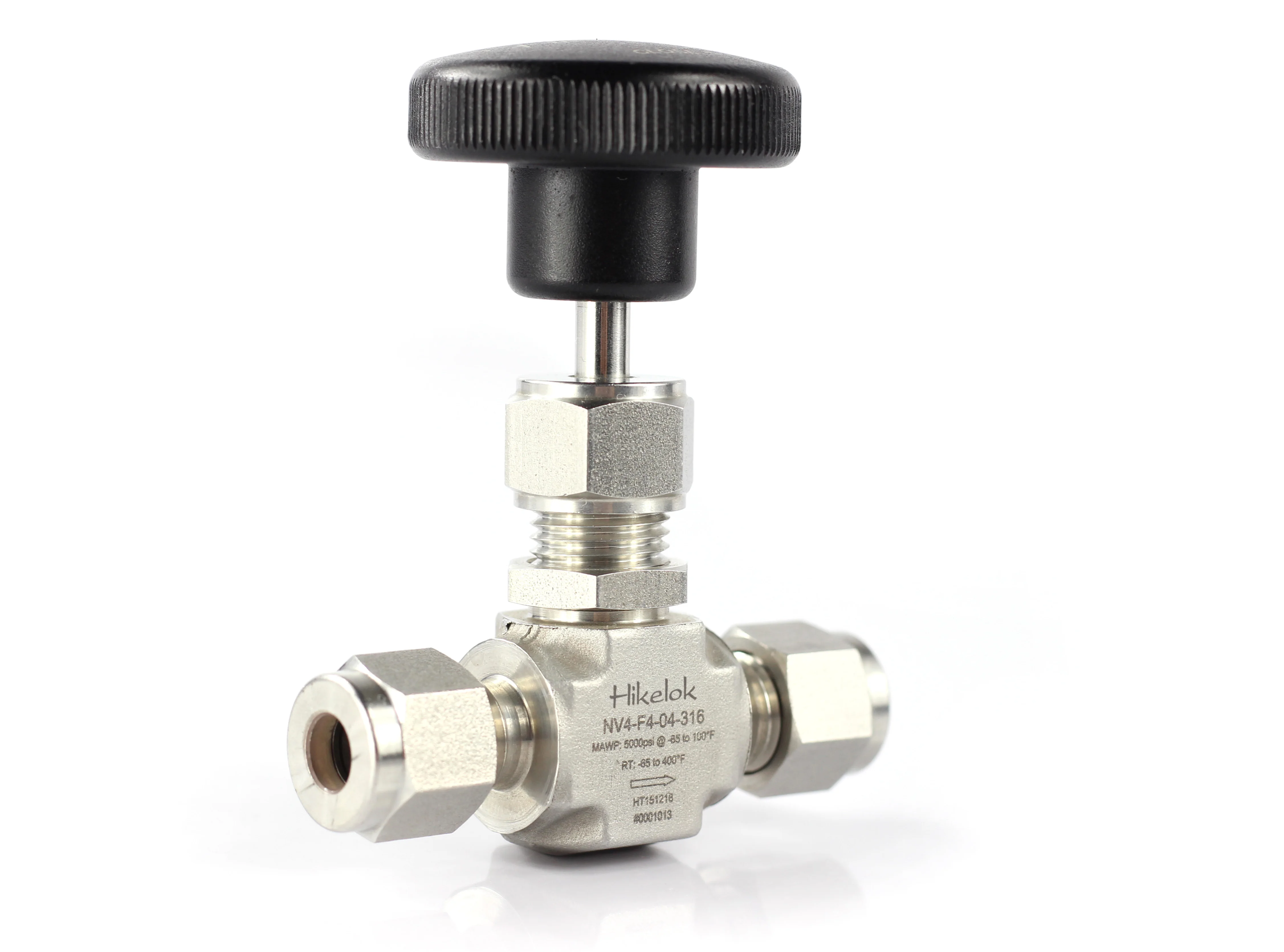 Swagelok Type 5000psig High Pressure Panel Mounted Needle Valve Live ...