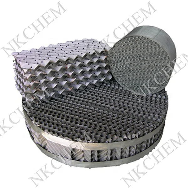 Stainless Steel Metal Structured Packing Column Packing For ...