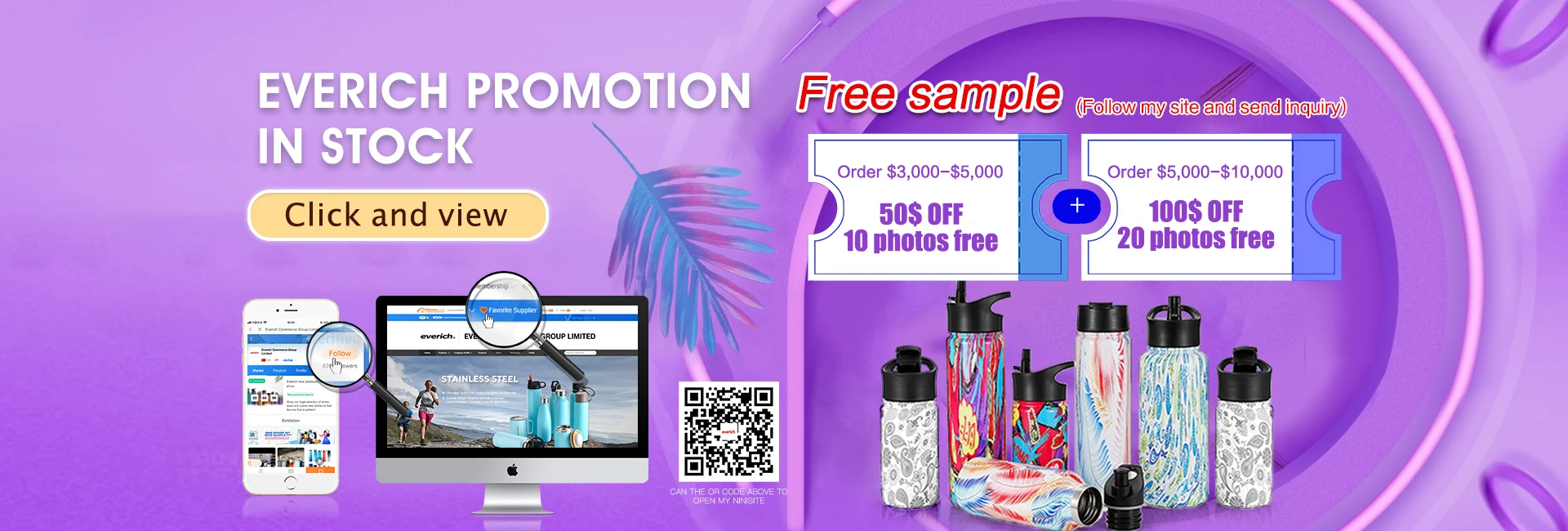 Everich Commerce Group Limited - Water Bottle, Tumbler And Mug