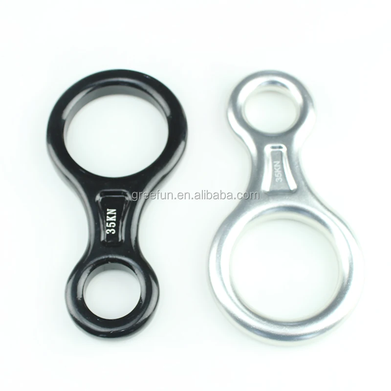 Descender for Climbing - Safe Rappel Gear & Abseil Device