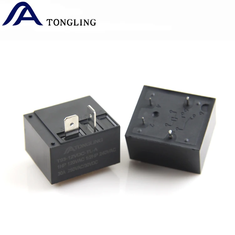 T93-12VDC-TL-A 30A 250VAC Relay Module - Hongfa Alternative