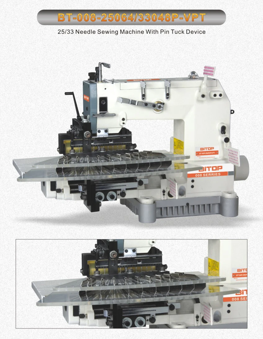 SIRUBA Type VC008 Pleating Machine - Multifunctional Sewing