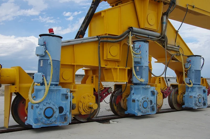 Kino Kraan 20 Ton Monorail Rtg Container Gantry Goliath Crane - Buy 20 ...