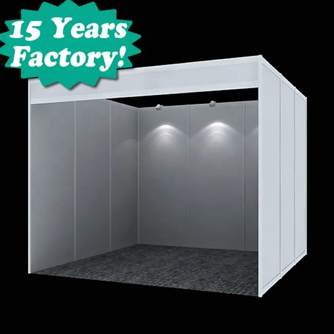 High Performance Aluminum Modular Exhibition Booth 3x3 Shell Scheme ...