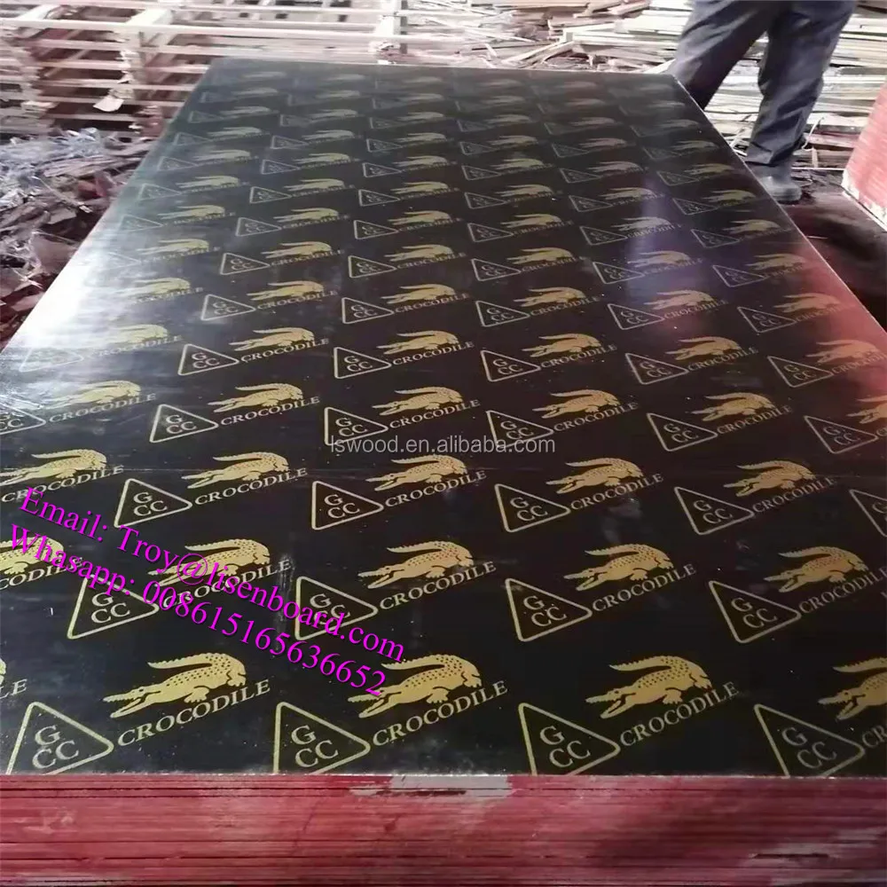 18mm Black or Brown Film Faced Phenolic Plywood for Construction - E1 ...