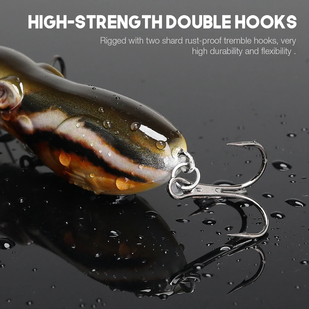 Topwater Mice Rat Mouse Fishing Lures - Bass Bait Crankbait