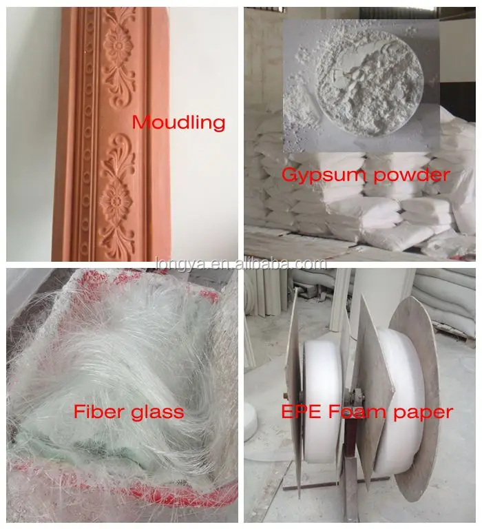 Fiberglass Gypsum Molds For Making Gypsum Cornice Molding From ...