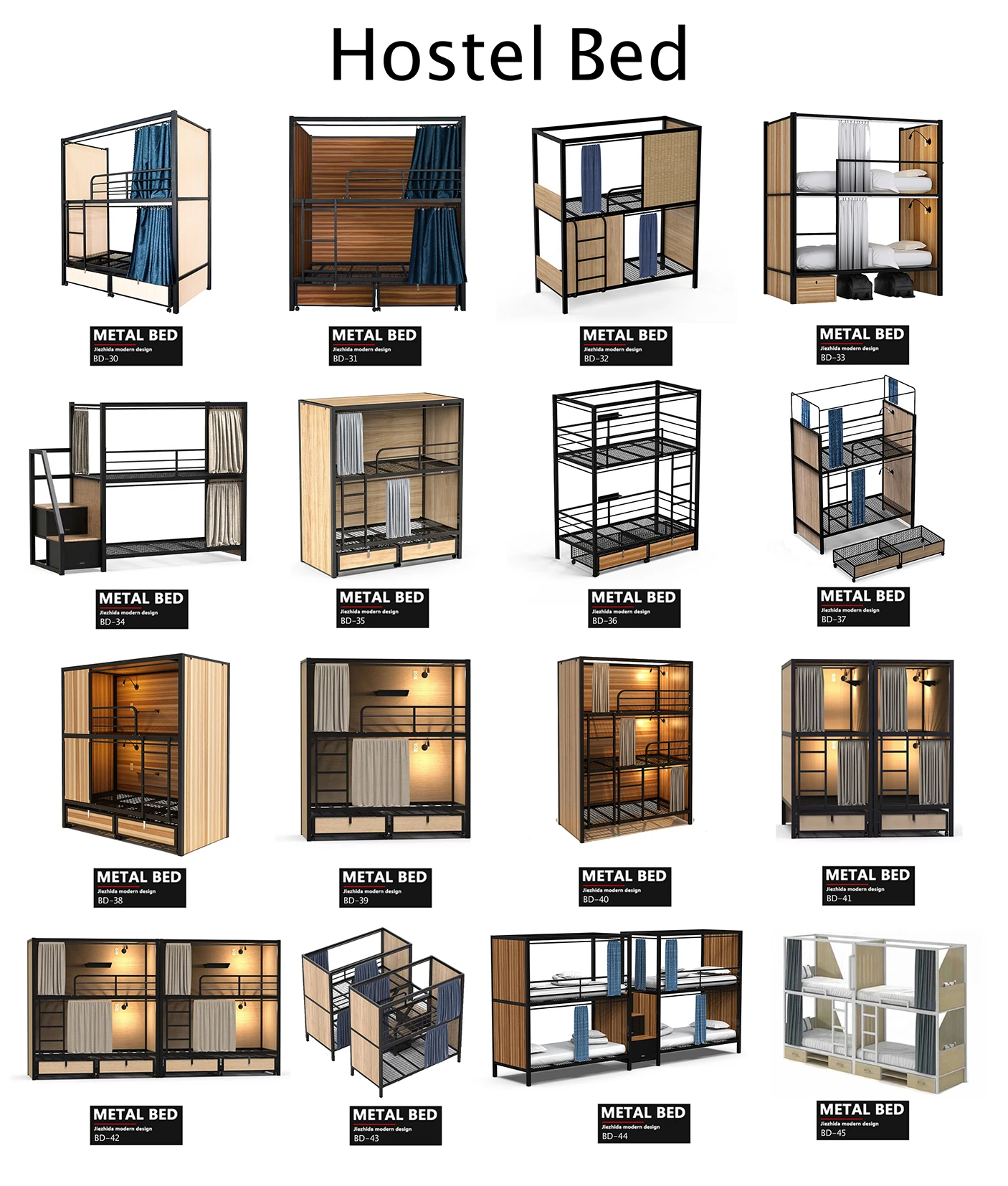 Capsule Bed Room Container Pods Hotel Bunk Bed Factory Price ...