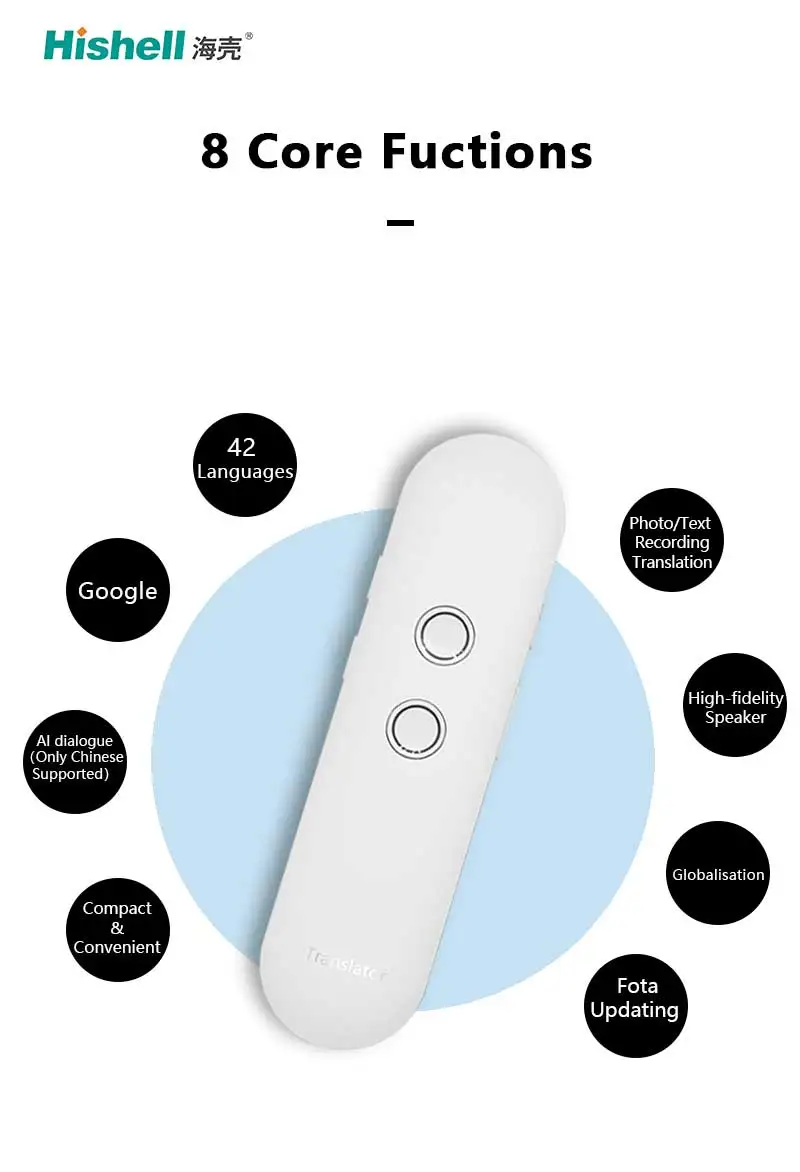 Handheld Smart Voice Translate Stick Smart Translation Stick Translator ...