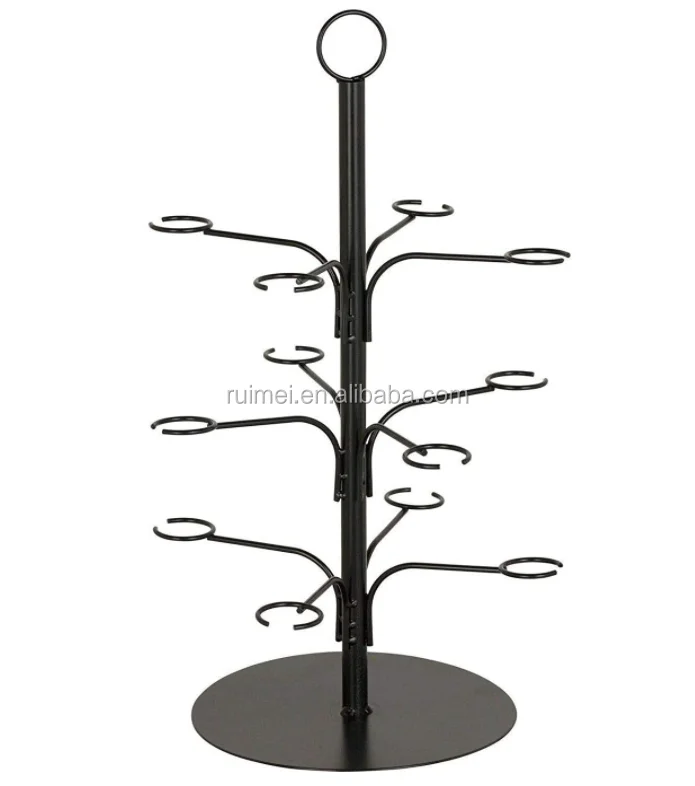 Cocktail Glass Tree Display Stand For 12 Glasses Buy Cocktail Tree Stand Gin Tree Glass Holder