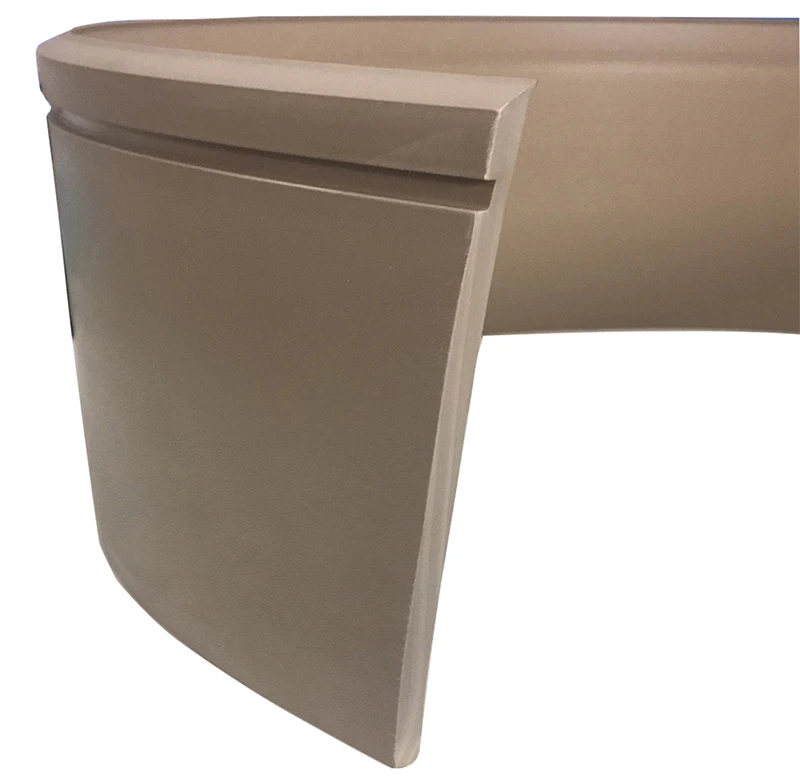Dry Back Vinyl Wall Base Rubber Cove Base Pvc Skirting Trim - Buy Wall ...
