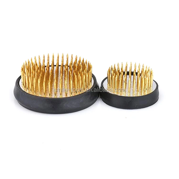 Smiletools Flowers Kenzan Ikebana Kenzan 30mm Copper Round Shape Pin ...
