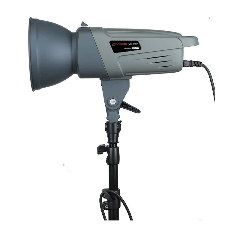 VISICO 300W High Speed Studio Flash Light with Remote Control ...
