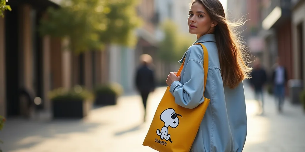 Snoopy Tote Bag – Stylish & Durable 2025 Fashion Must-Have on Alibaba.com