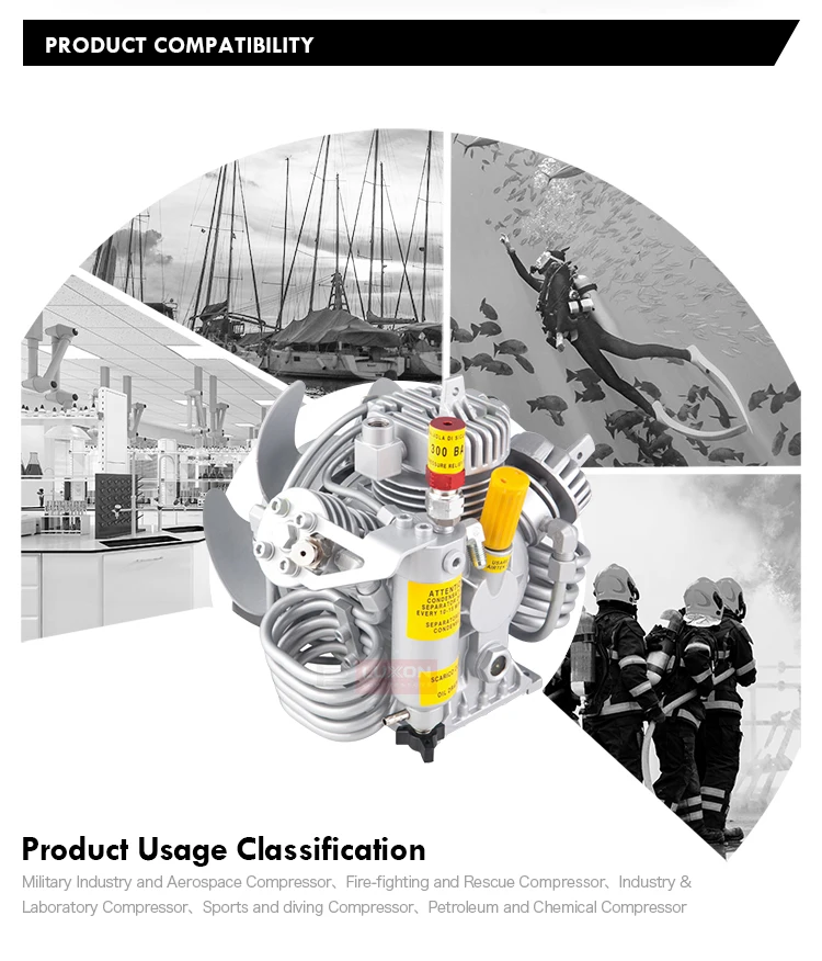 LUXON-A Portable High Pressure Breathing Air Compressor