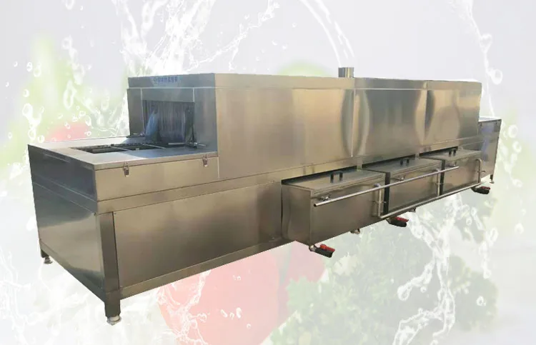 304 Stainless Steel Automatic Bakery Trays Cleaning Machine - Buy ...