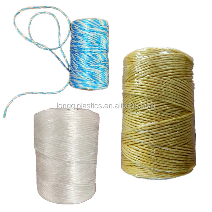 1ply 2ply Yellow White Split Film Pp Baler Twine String Thread For ...
