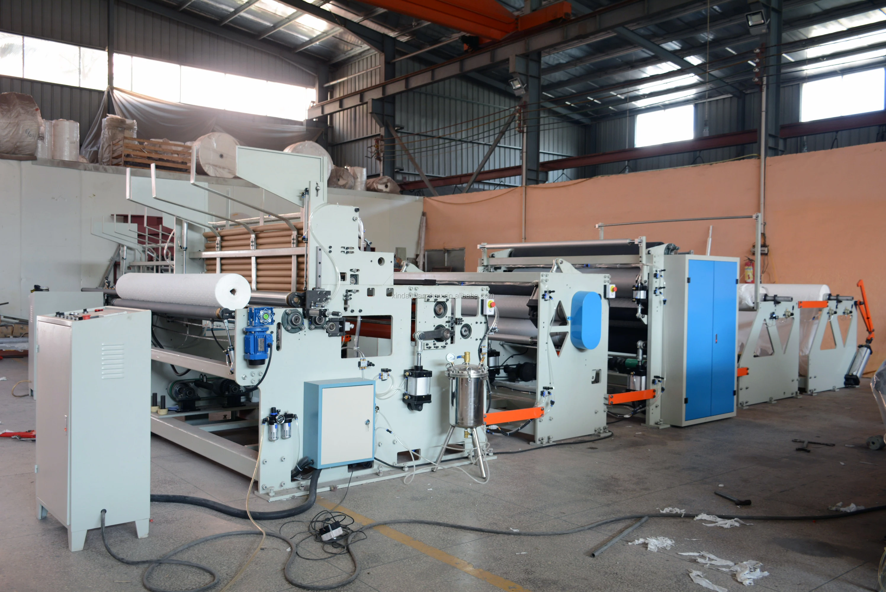 Full Automatic Perforating Rewinder Toilet Paper Kitchen Towel ...