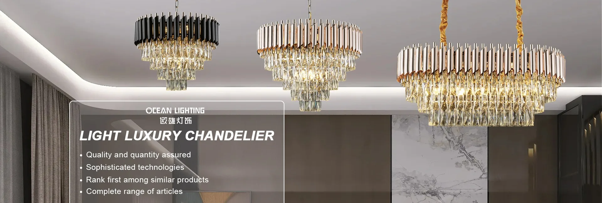 Zhongshan Ocean Lighting Co., Ltd. - Chandelier, Pendant Light