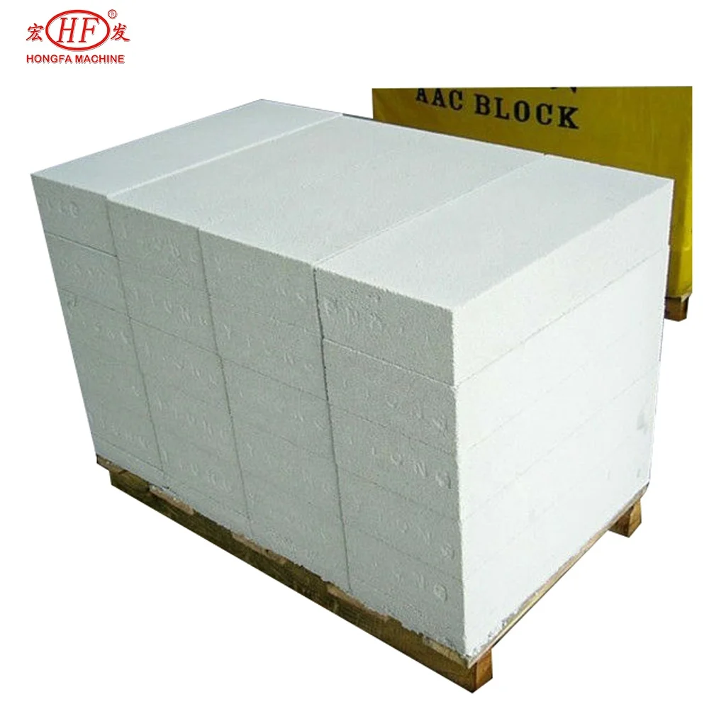 Lightweight Fly Ash AAC Block Production Line Autoclave Aerated Block ...