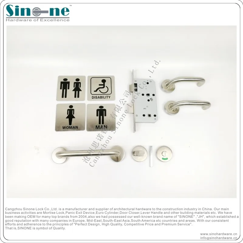 Pull Handle For The Disabled/disability Ss304 Bathroom Door Pull Handle ...