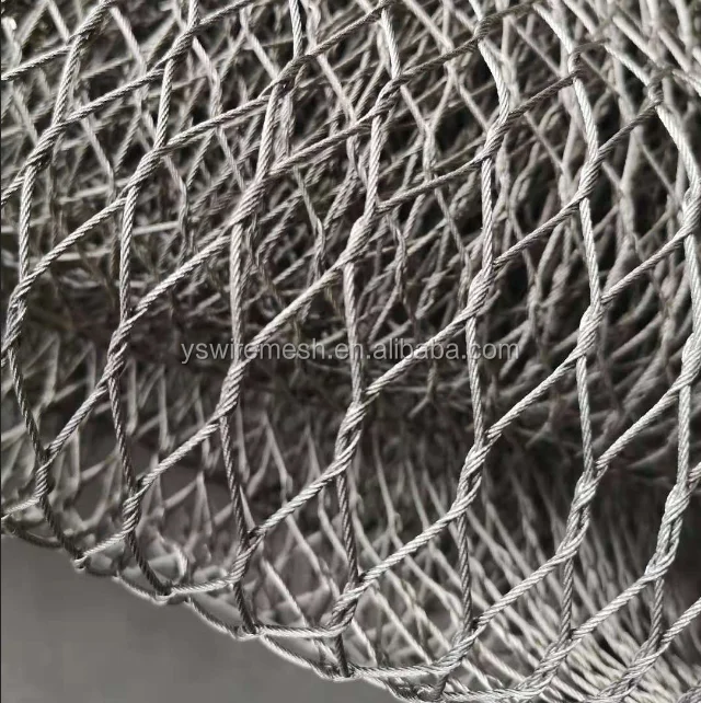 Flexible X-tend Stainless Steel Cable Mesh With Support Tube For ...