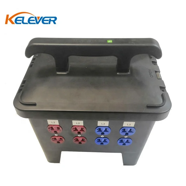 3 Phase 30a Twist Lock To 3 Circuits 20a Duplex Power Distro Box - Buy ...