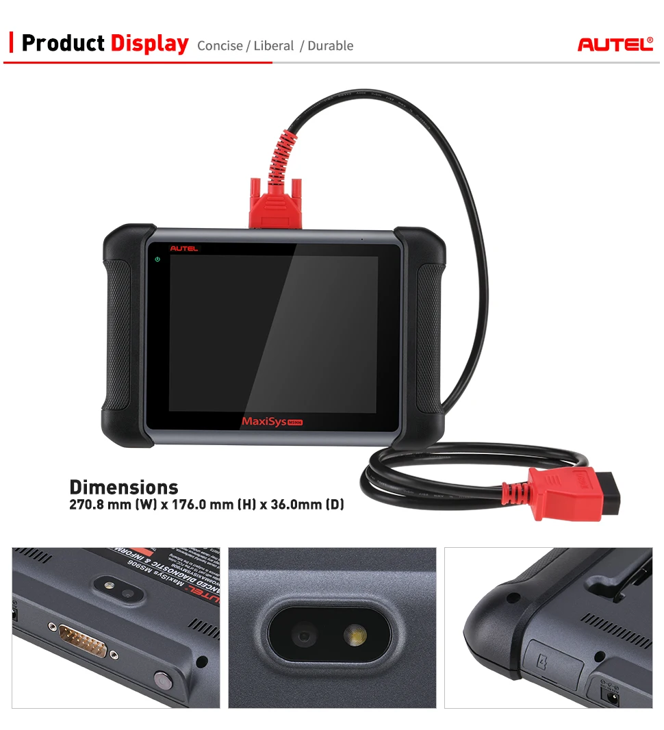 Autel 906 Maxisys Ms906 All System Auto Diagnostic Tool - Buy Autel 906 ...