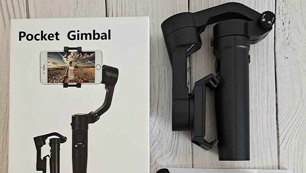 Mini 3-axis Handheld Gimbal Stabilizer Face Auto Tracking Foldable Auto ...