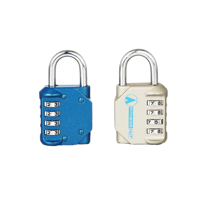 45mm Large Hardened Combination Padlock 4 Digital Code GYM School ...