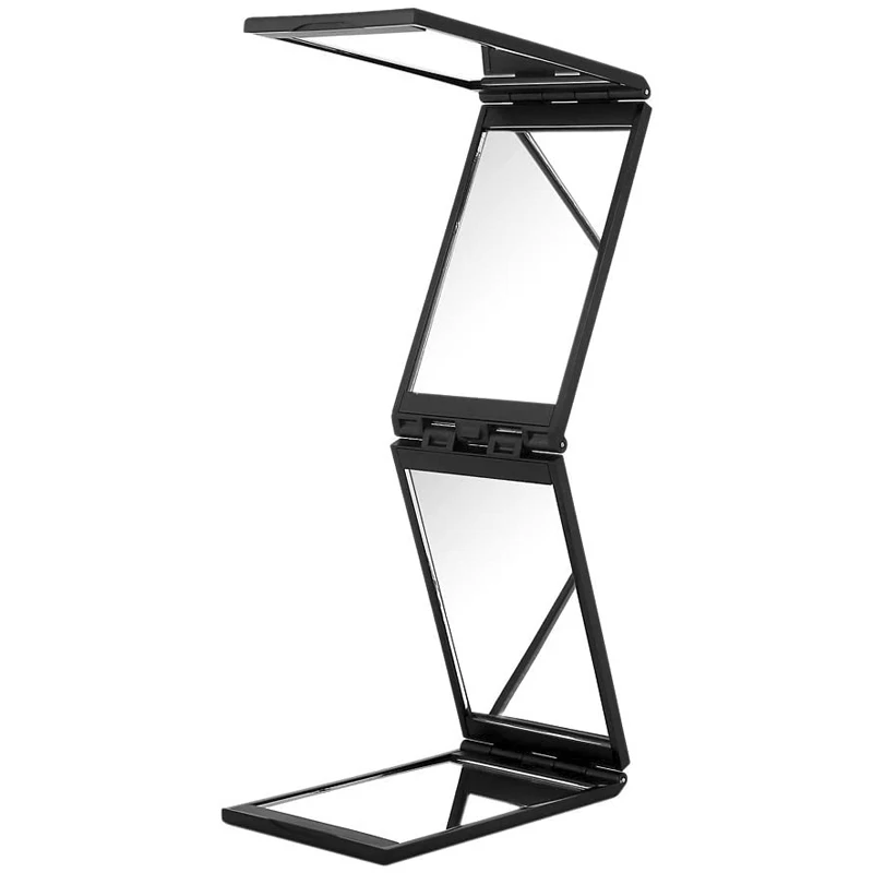 4 Panel Expandable Mirror Stand Salon Mirror 3 Way Trifold Mirror - Buy ...