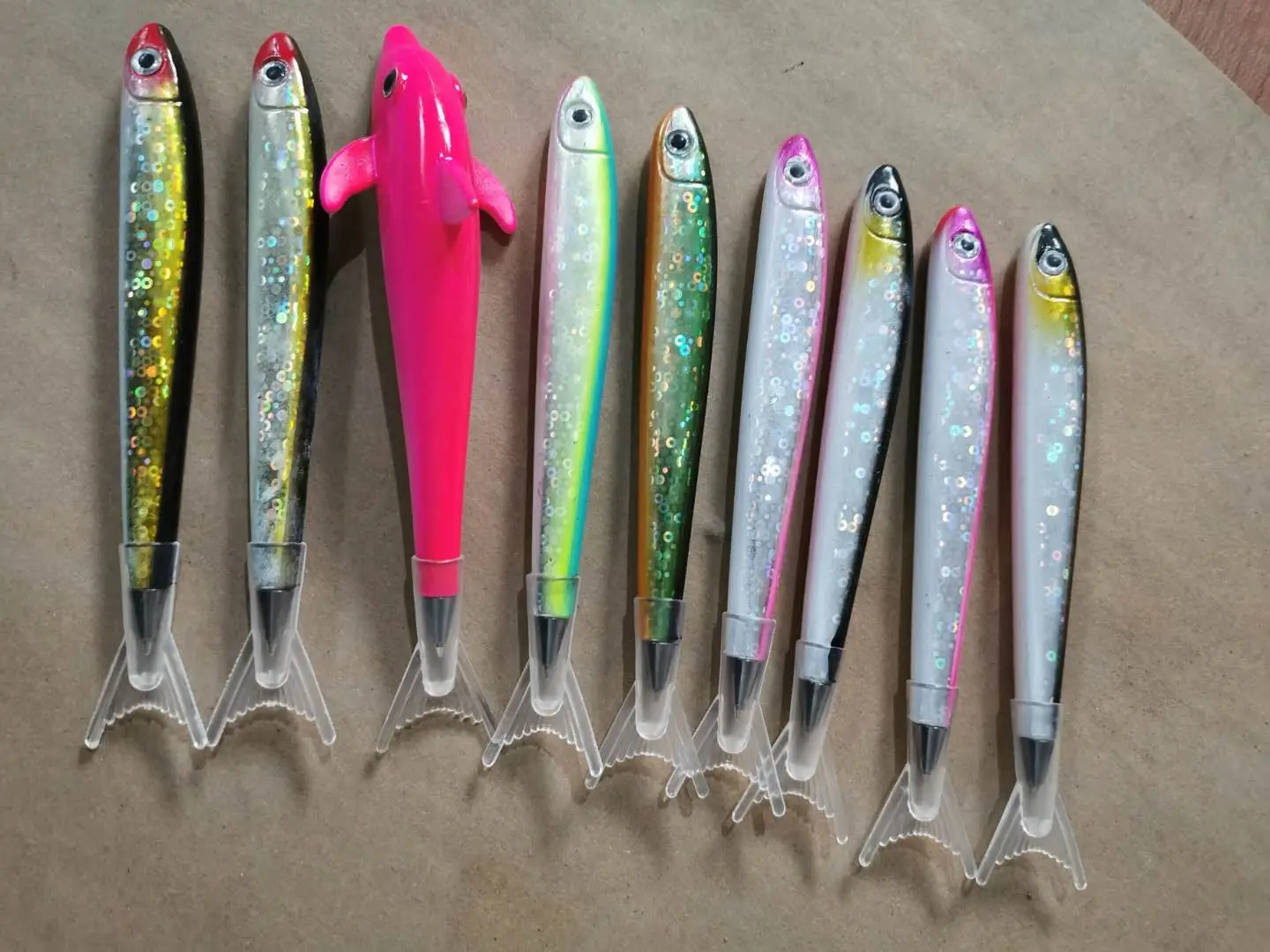 Creative Fish Shaped Ballpoint Pen Ocean Signature For Stationery ...