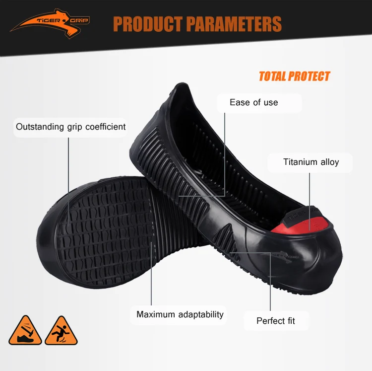 Tigergrip Total Protect Safety Toe and Slip Resistant Overshoes Steel ...