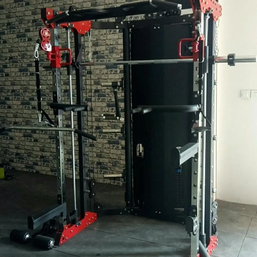 Home Gym Smith Machine Buy Online Multi Functional Trainer Smith ...
