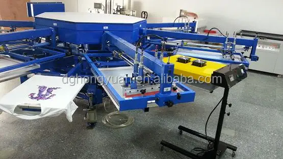 Best Price 6 Color Automatic Octopus Printing Machine For T Shirt - Buy ...