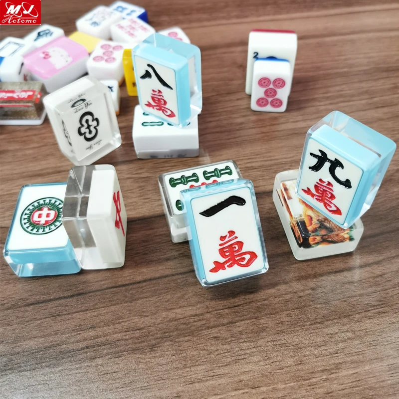 Custom American Mahjong Tiles with Magnetic Combo Set