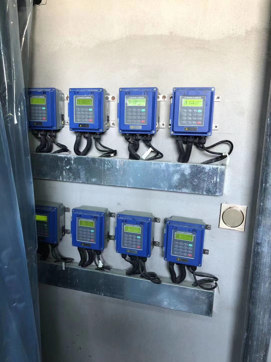 Dti-200b Clamp-on Portable Ultrasonic Fuel Flow Meter With Oem ...