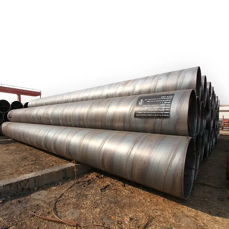 Astm A252 Ssaw Welded Spiral Steel Pipe Piles,24 Inch Spiral Steel ...