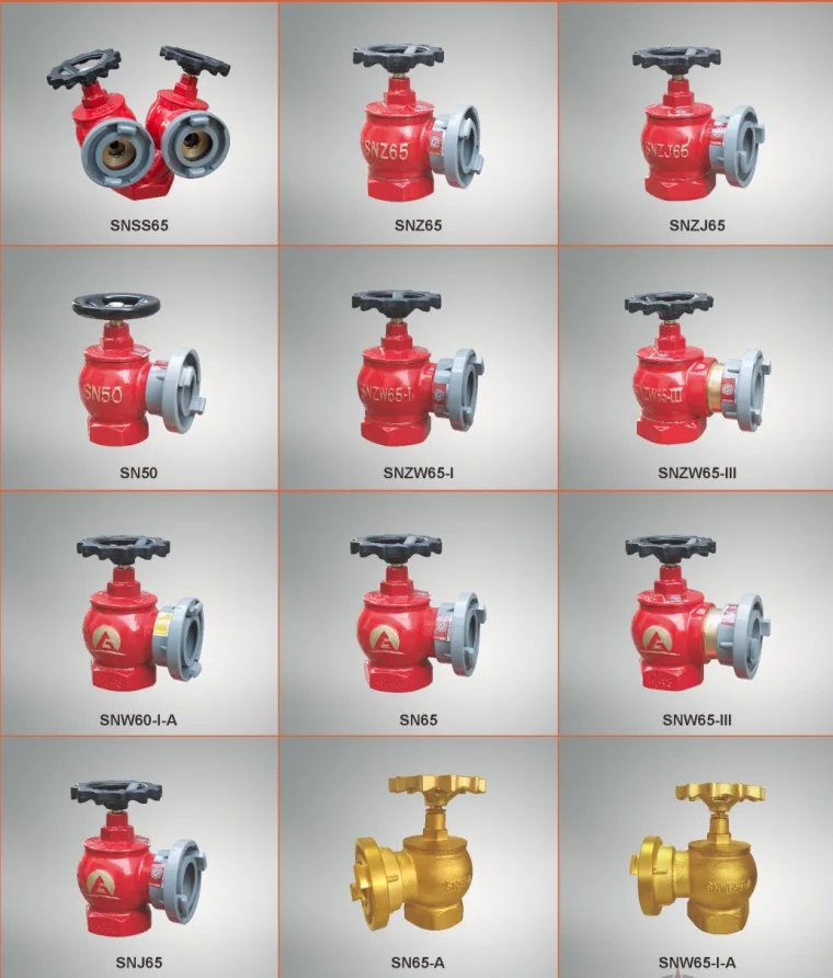 Fire Fighting Flange Fire Hydrant with Brass Cap - Price List