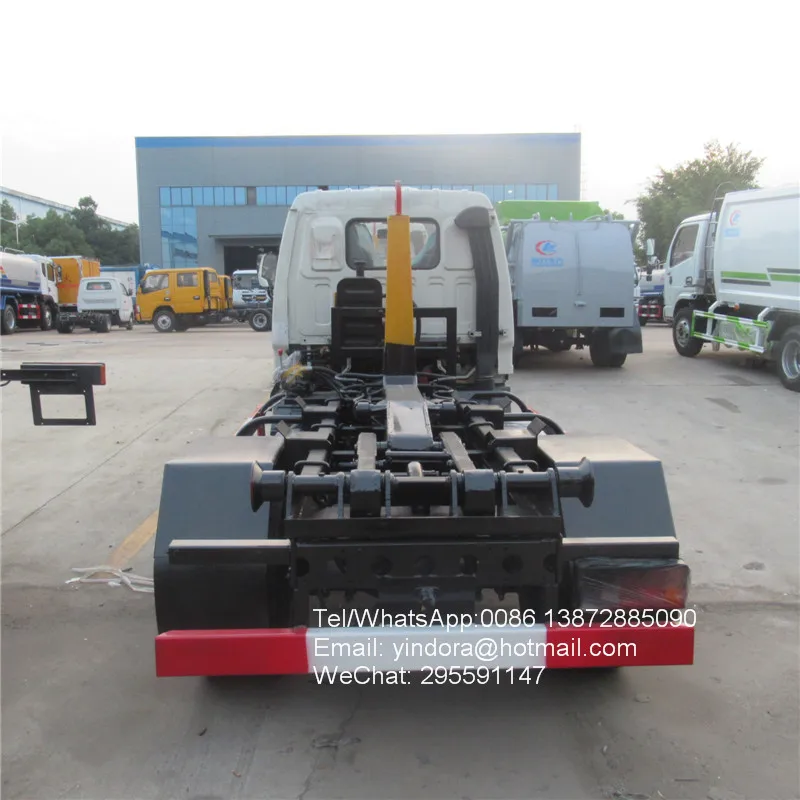 Dongfeng 6 Cubic Meters Waste Collection Garbage Hydraulic Lifter