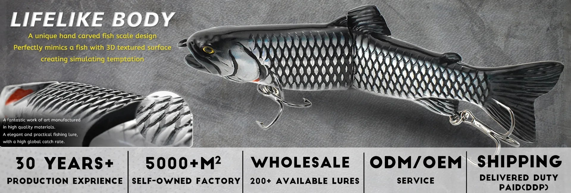 Guangzhou ODA Fishing Tackle Co., Ltd. - hard plastic fishing lure ...