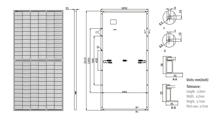 Longi Solar Half-cell Solar Panel 440w 435w 500watt Solar Panel Lr4 ...
