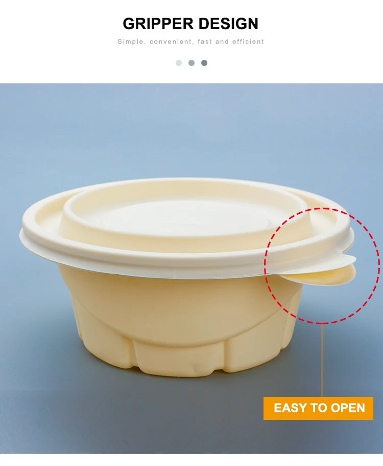 Wholesale Affordable Disposable Food Packaging Container Corn Starch ...