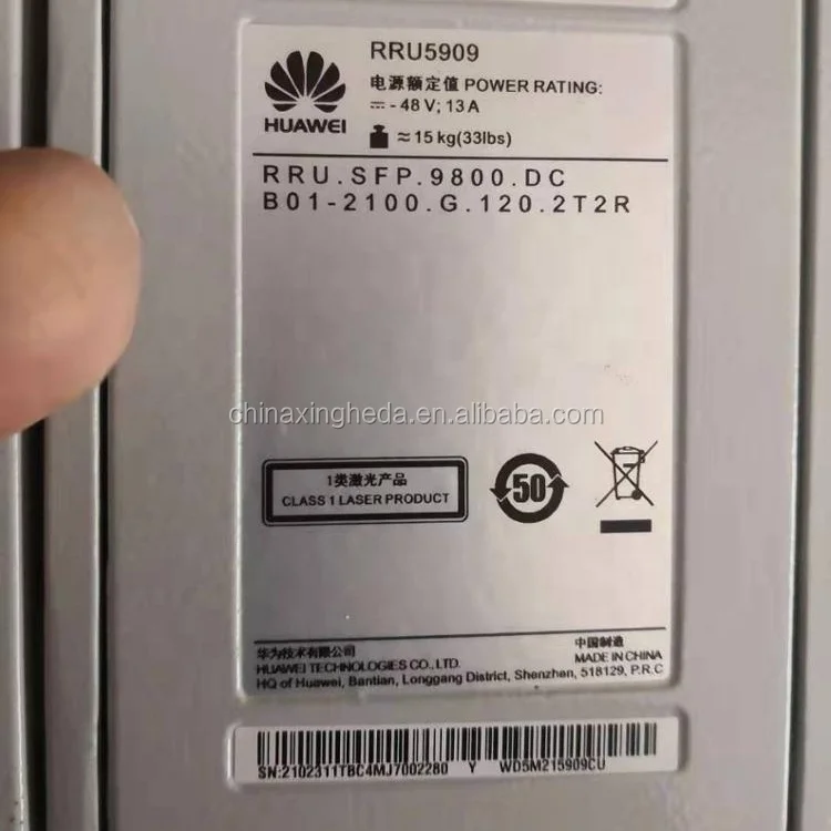 Multi - Mode (2*60w) Huawei Rru 2100mhz New And Original Packaging ...