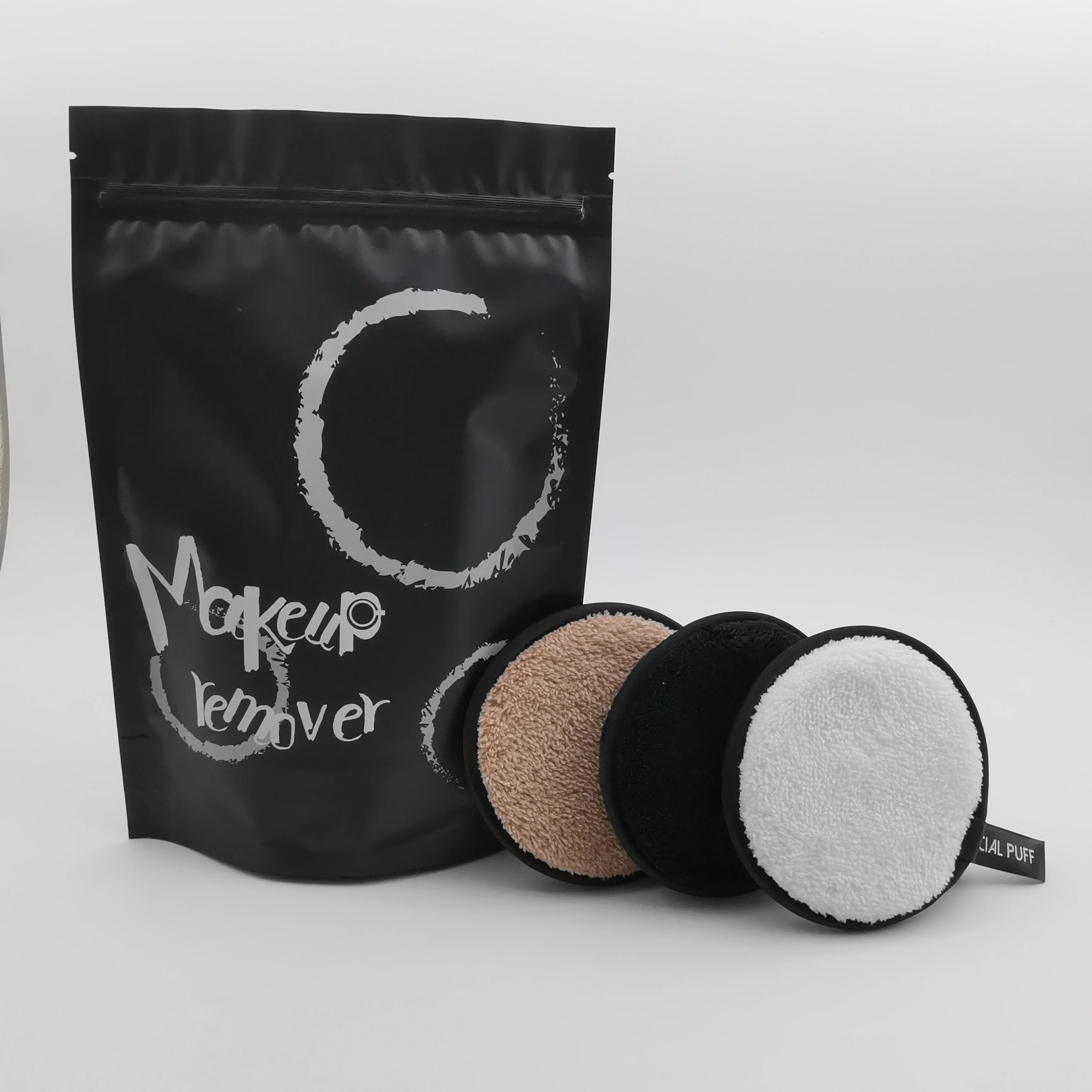 Reusable Microfiber Makeup Remover Pads With Storage Bag - Buy Makeup ...