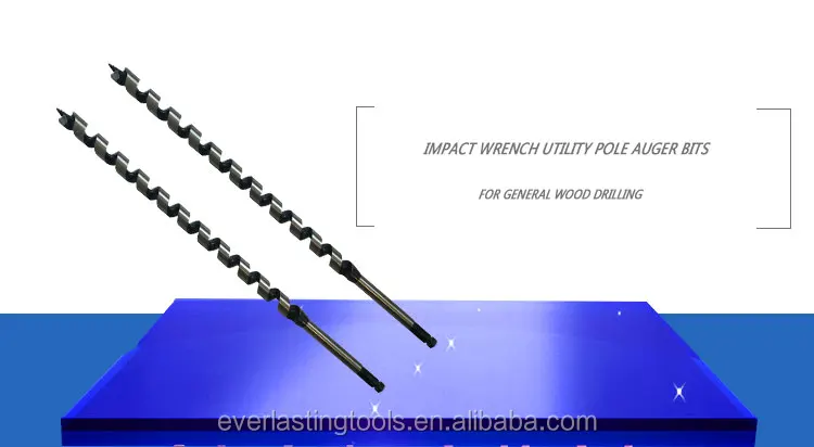 Impact Wrench Utility Pole Auger Bits For General Wood Drilling - Buy ...