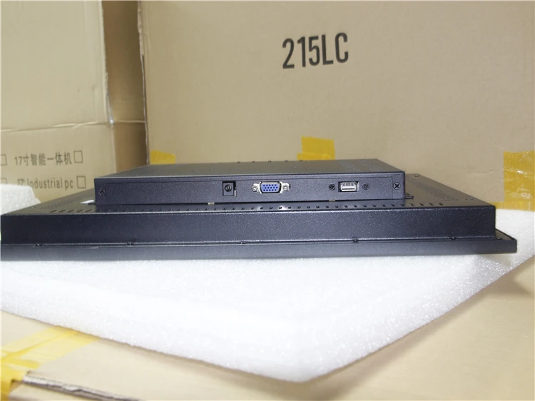 17 Inch Industrial Machines Operate Touch Screen Displays With Open Frame Mounted Hanging Ear ...