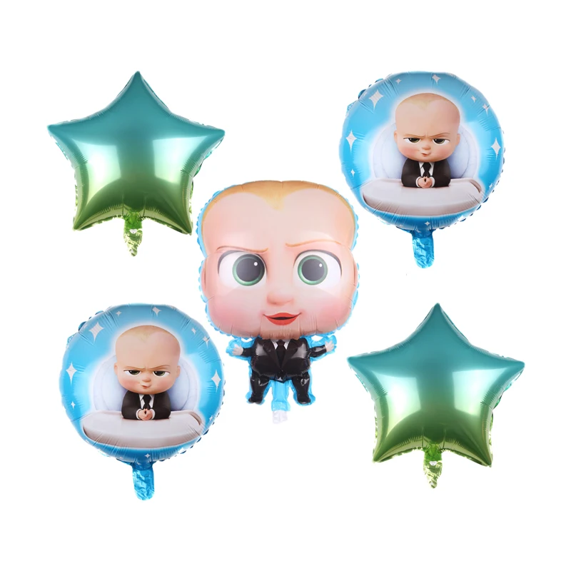 Hot Sell Boss Baby Foil Helium Cartoon Character Balloons For Birthday ...