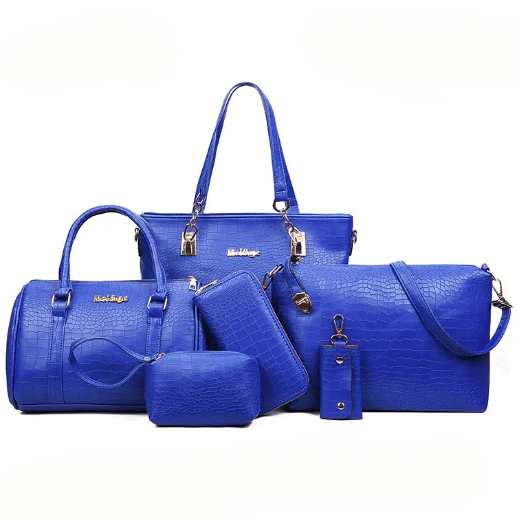 Jianuo 6 Piece Set Bag Handbags For Women Bags,Lady Handbag And Purse ...