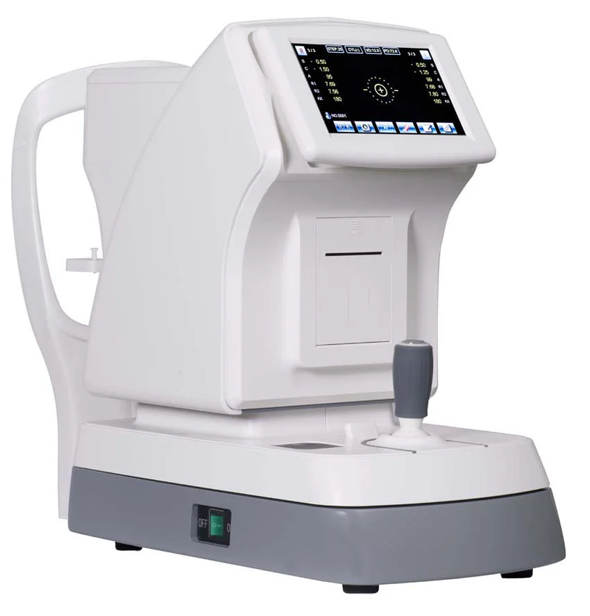 7" Touch Screen Auto-Refractor Keratometer Auto-Tracking Refractometer ...